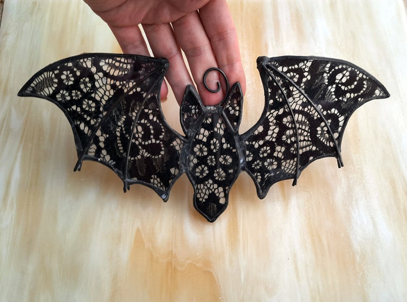 Bat Suncatcher Wall Decor Stained Glass Window Hanging - Etsy