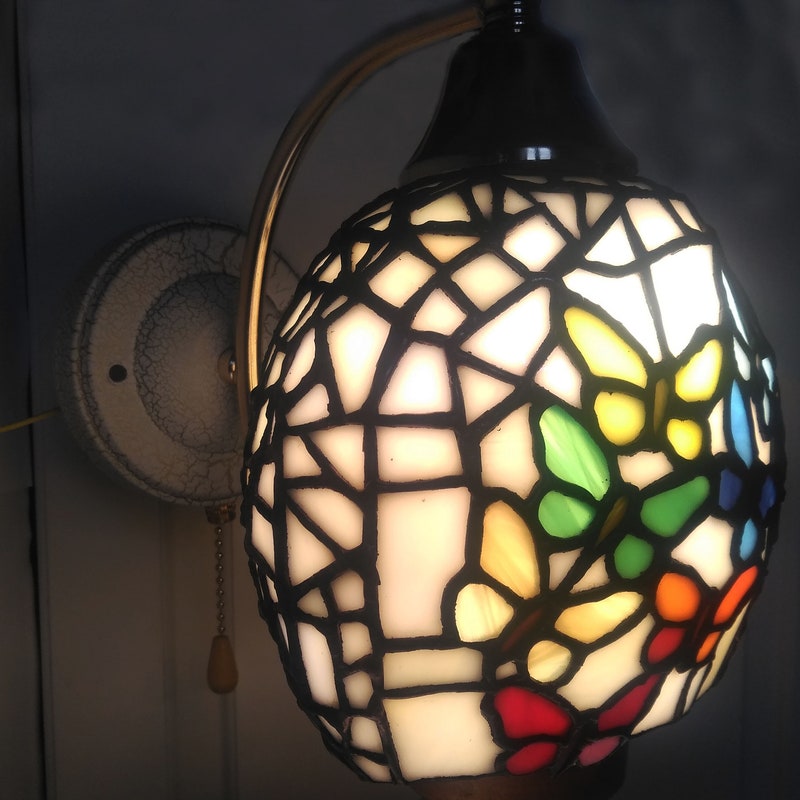 Glass Sconce - Etsy