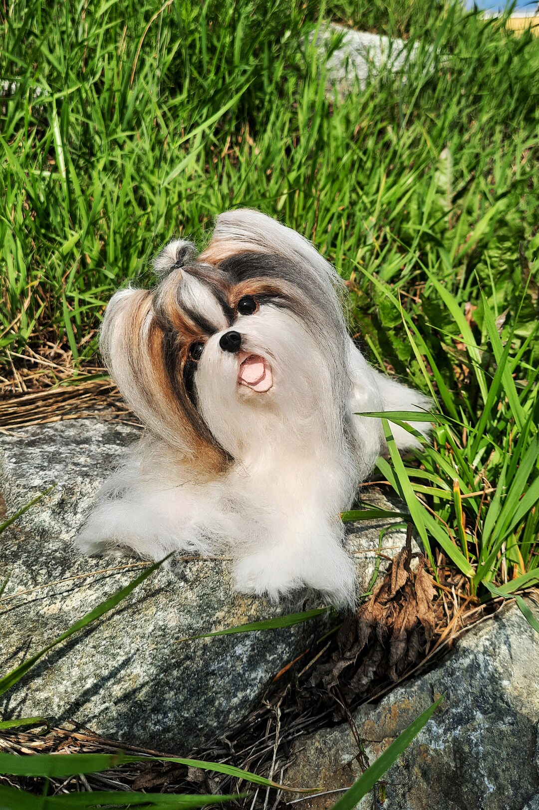 Yorkie Beaver Realistic Dog, Yorkshire Terrier, Plush Animal Dog ...