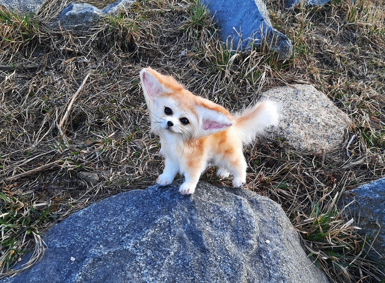 Fennec Fox Realistic Plush Poseable Art Doll - Etsy Australia