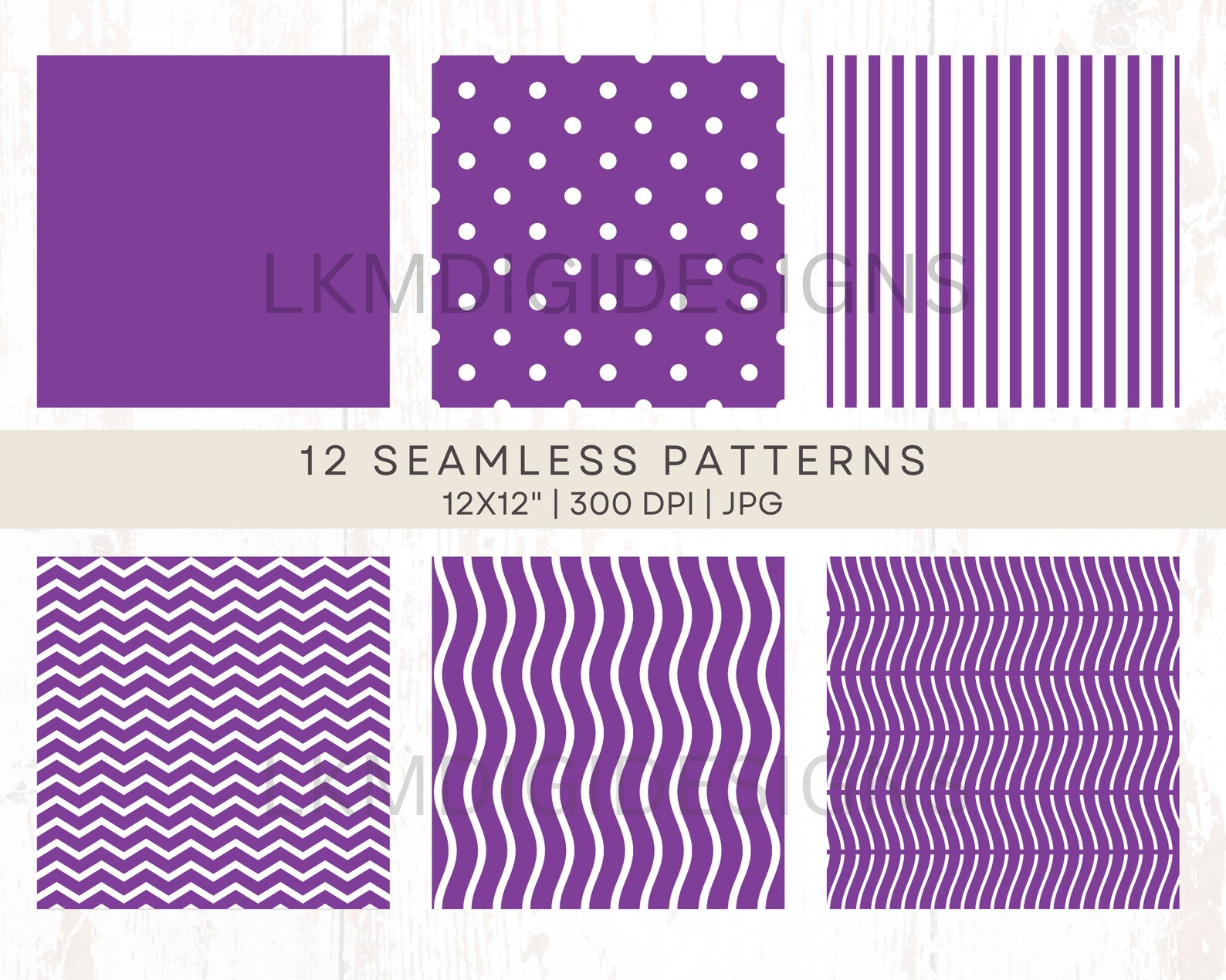 Purple Patterns Digital Paper | Purple Patterns Paper | Purple Digital ...