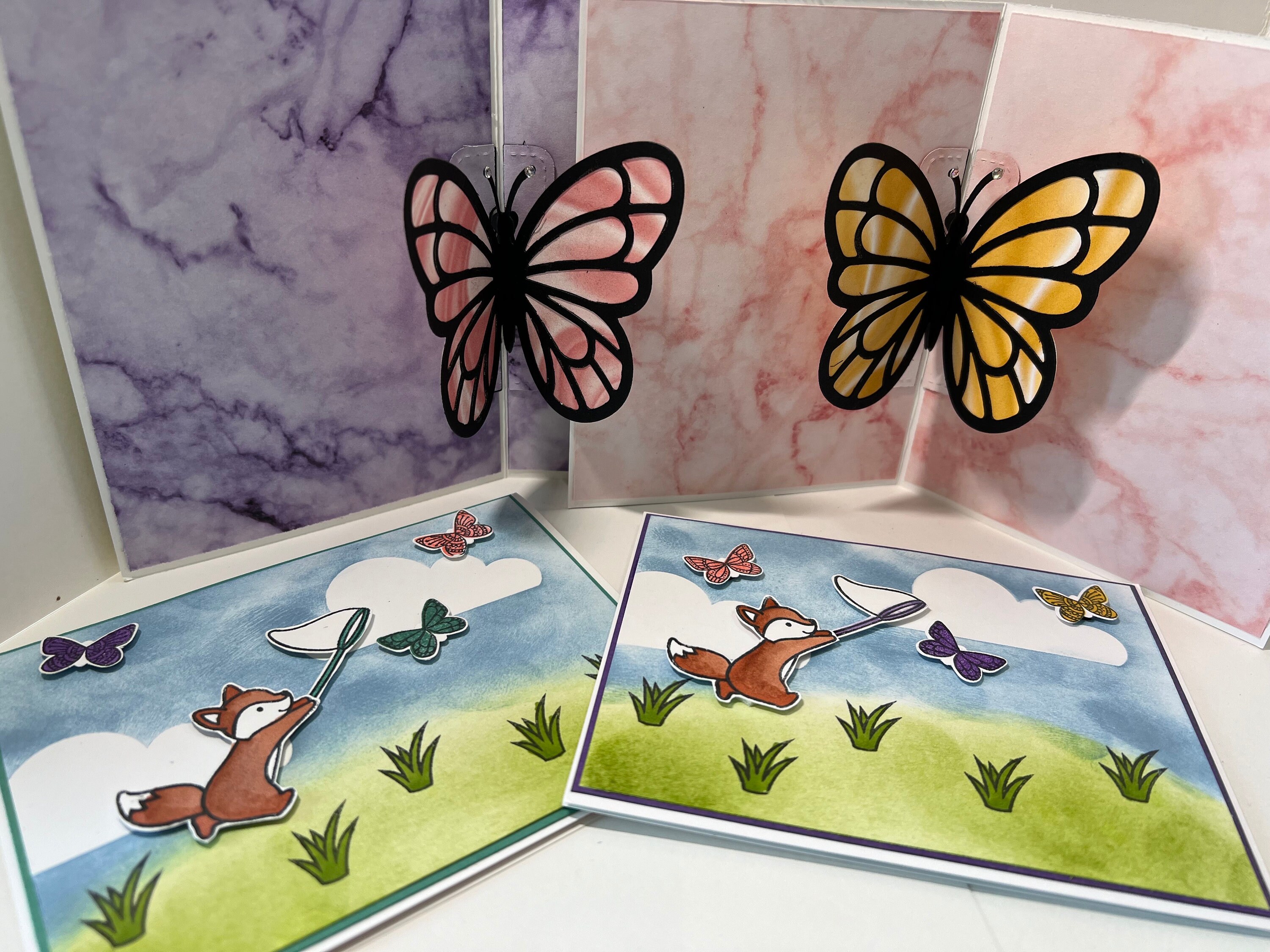 Butterfly Pop up Card - Etsy