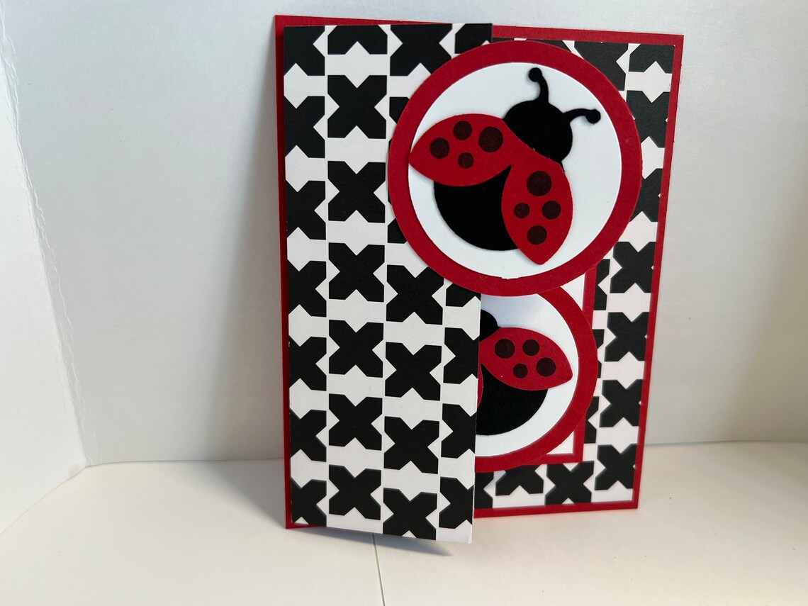 Ladybug Flip Book Card - Etsy