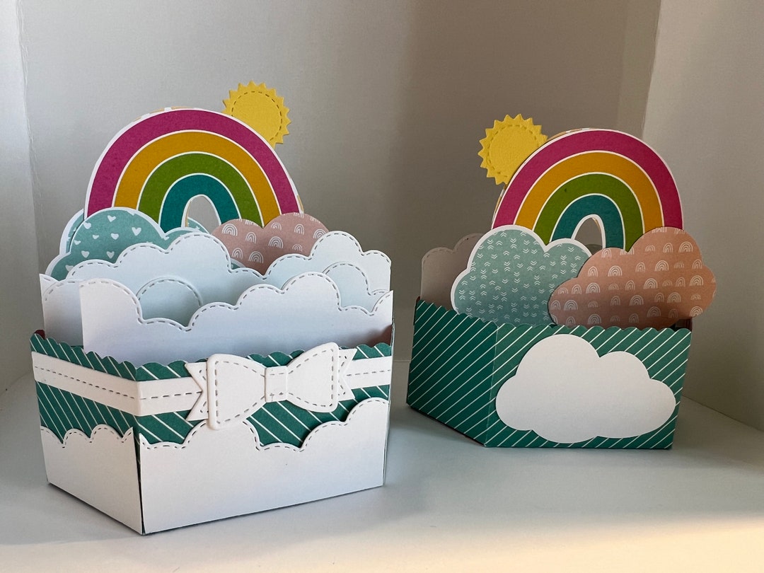 Cheerful Rainbow Pop up Card - Etsy