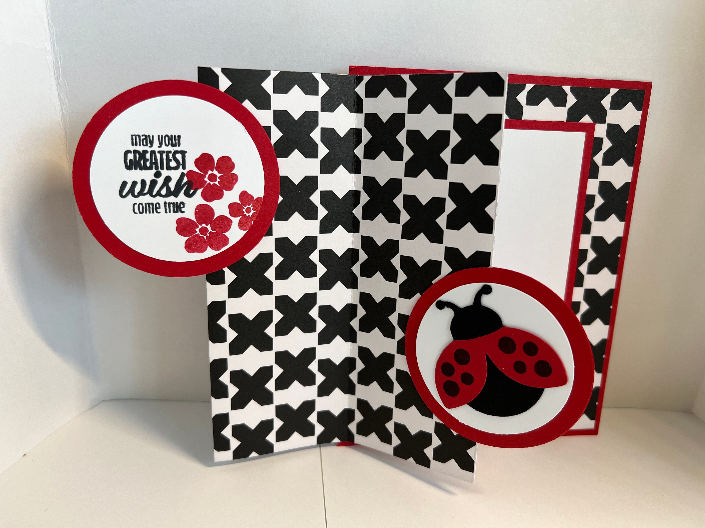Ladybug Flip Book Card - Etsy
