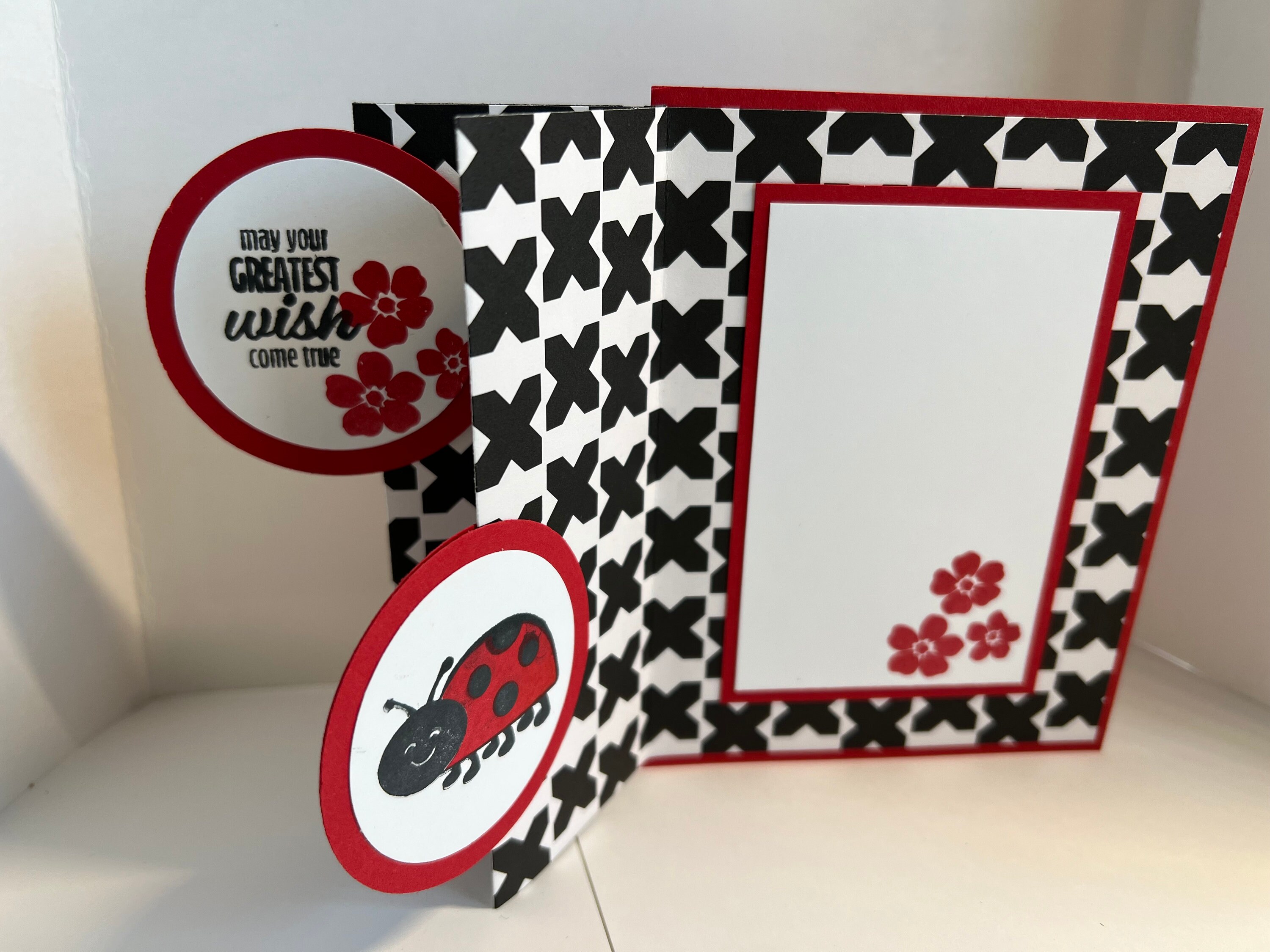 Ladybug Flip Book Card - Etsy