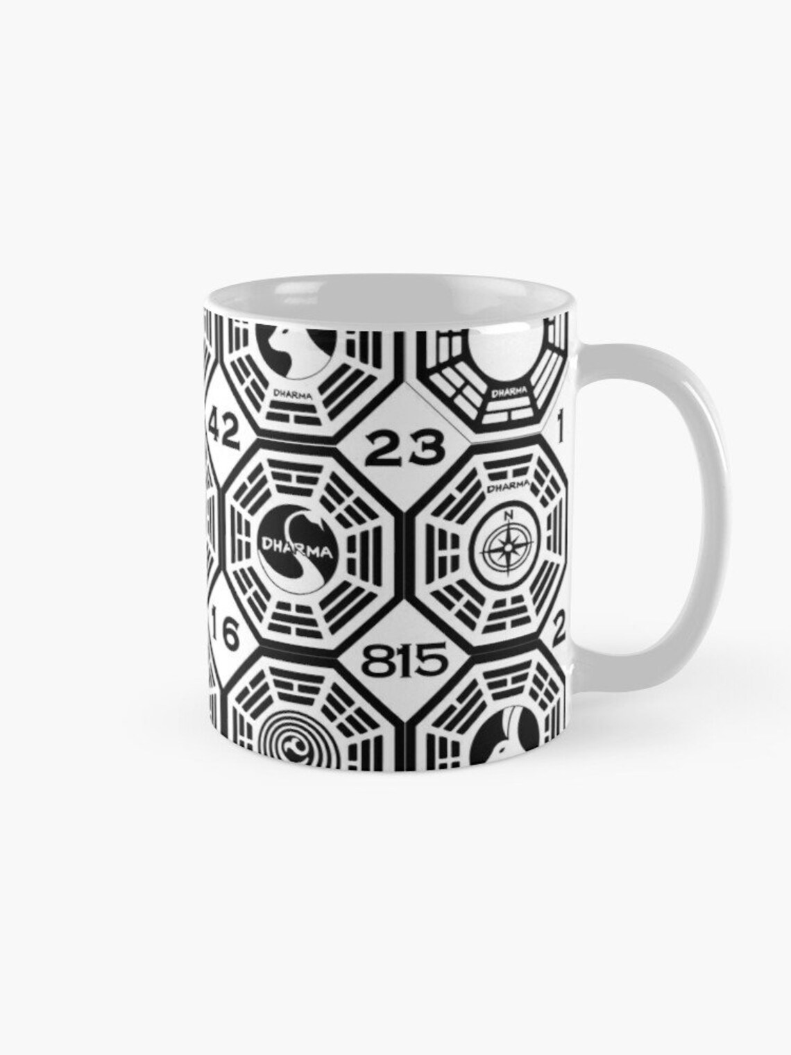 Lost Mug, Dharma Initiative Mug, the Arrow Station Mug, Lost TV Show ...