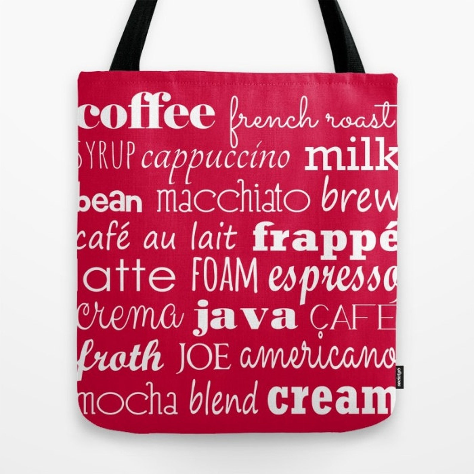 Coffee Tote Cafe Tote Bag Coffeehouse Tote Espresso Tote - Etsy