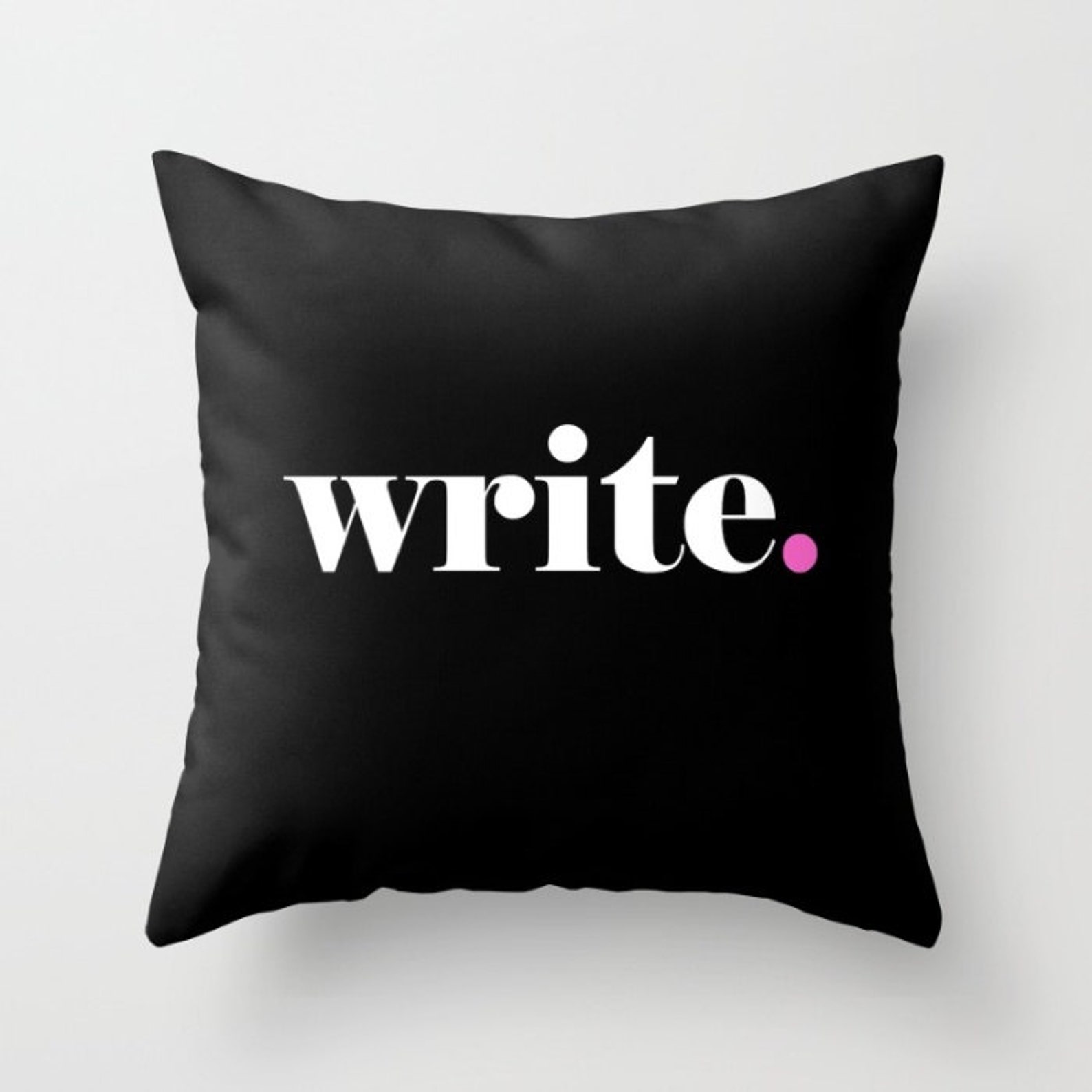 Writer Pillow Cover, Write Pillow, Author Pillow Cover, Book Pillow ...