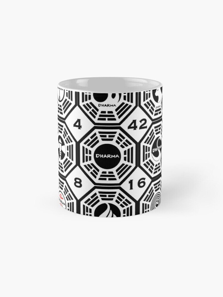 Lost Mug, Dharma Initiative Mug, the Arrow Station Mug, Lost TV Show ...