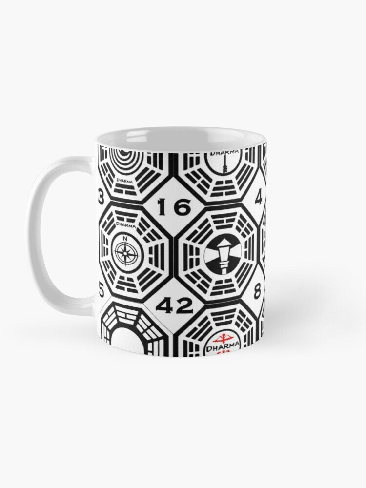 Lost Mug, Dharma Initiative Mug, the Arrow Station Mug, Lost TV Show ...