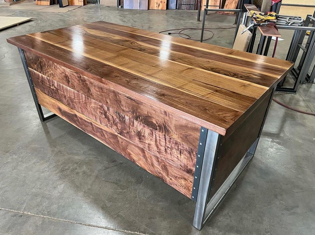 Black Walnut Wood Modesty Panel Addition. Privacy Wall. - Etsy