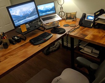 L Shaped Desk | Etsy