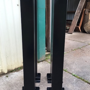 Steel Post Legs. Metal Legs. Metal Table Legs. Steel Table Legs. Square ...