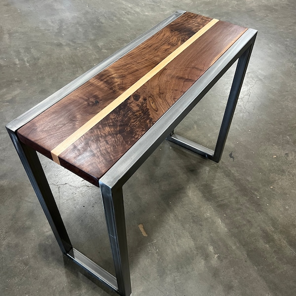 Walnut Sofa Table - Etsy