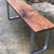 Reclaimed Wood and Pipe Table. Industrial Table. Black Iron Pipe Table ...