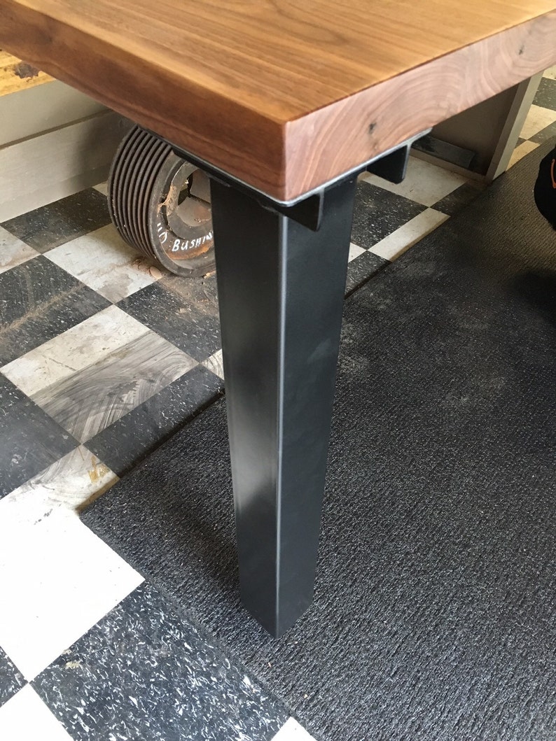 Steel Post Legs. Metal Legs. Metal Table Legs. Steel Table - Etsy