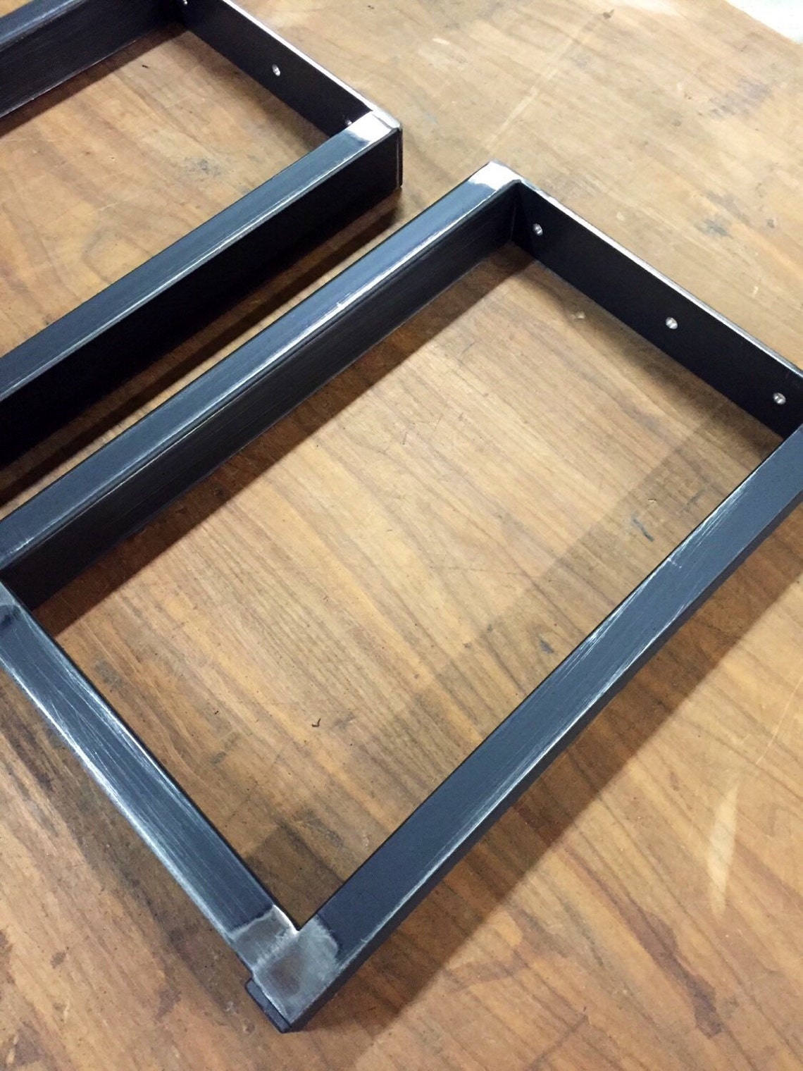 Industrial Base. Steel Table Legs. Metal Bench Legs. Steel Leg Set ...