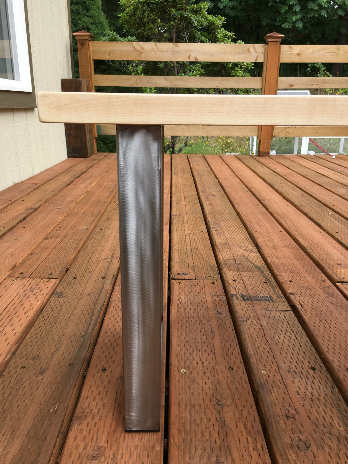 Maple Bench. Hardwood Bench. Industrial Bench. Hallway Table. Dining ...