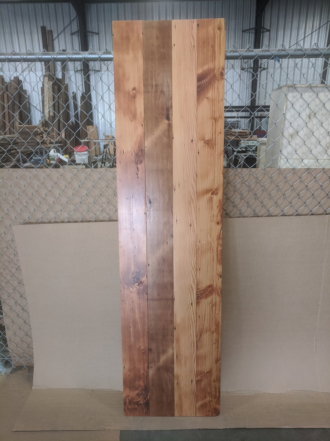 Reclaimed Wood Modesty Panel Addition. Privacy Wall. | Etsy