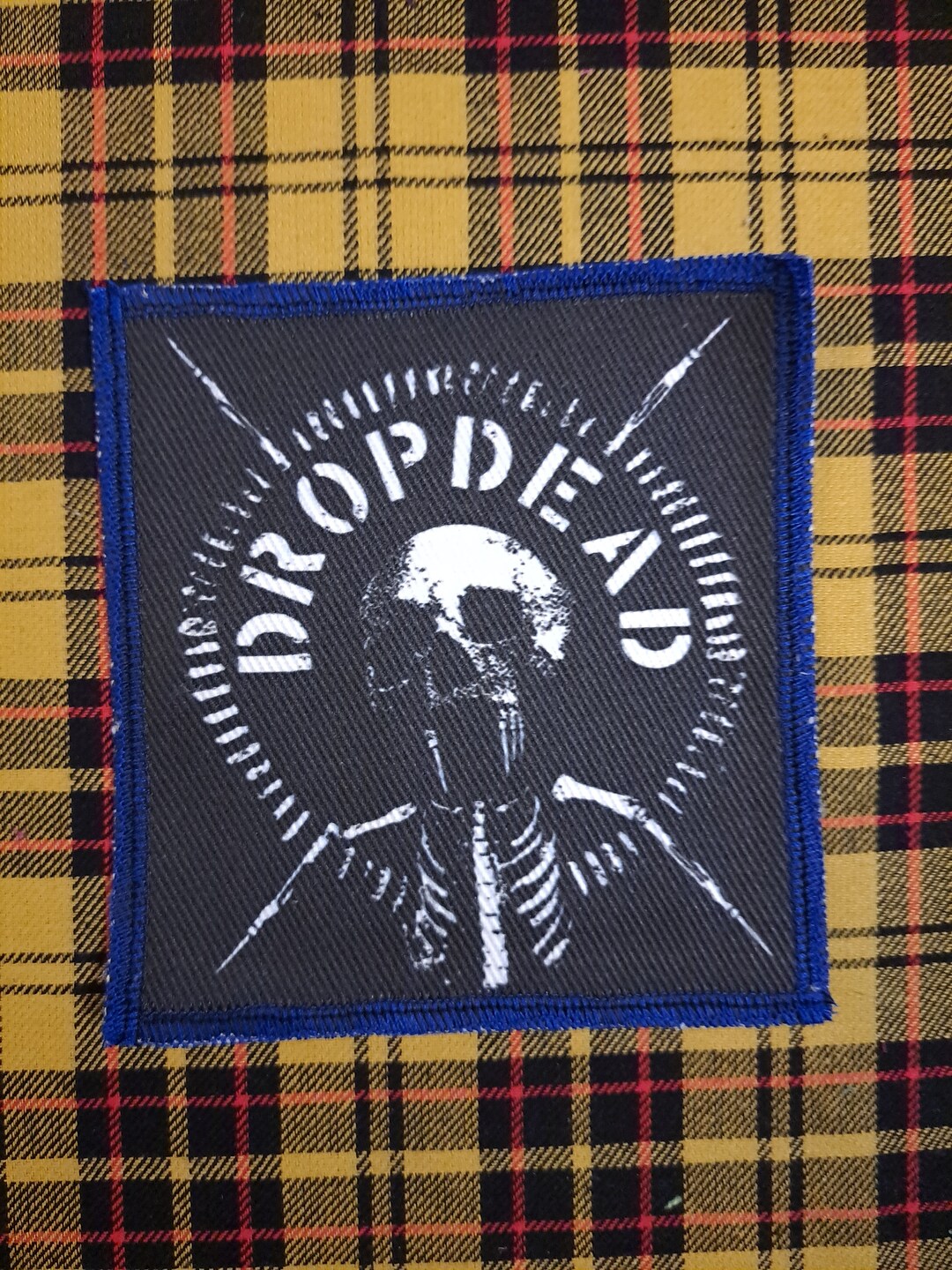 Dropdead Patch Punk - Etsy