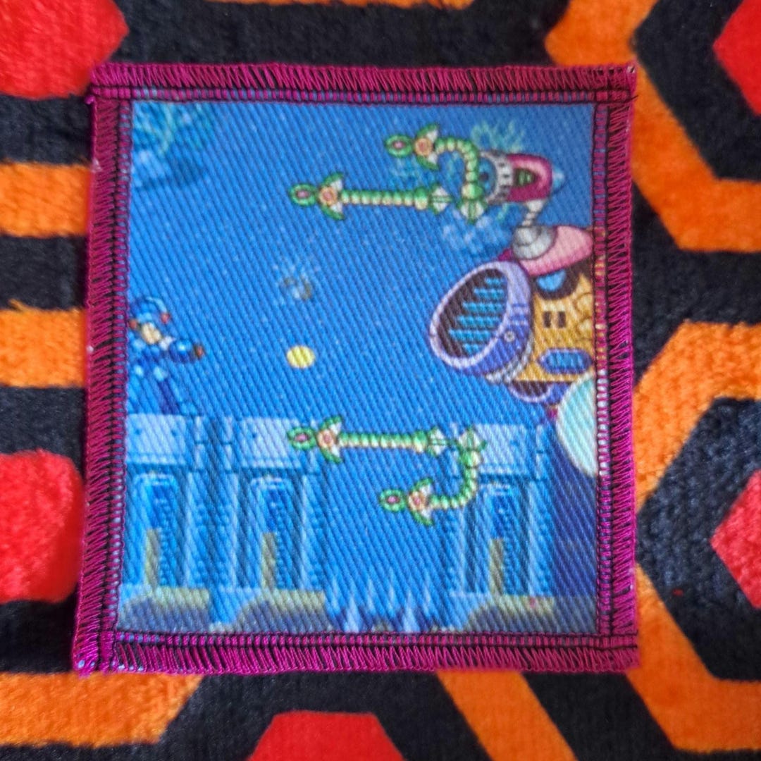 Mega Man Patch, Game - Etsy