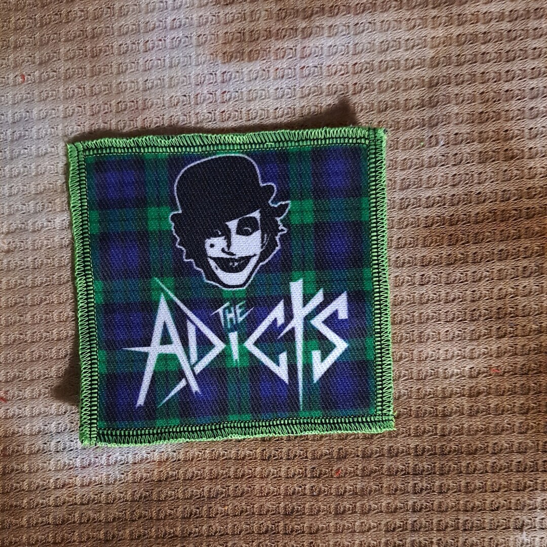 The Adicts Patch Punk - Etsy
