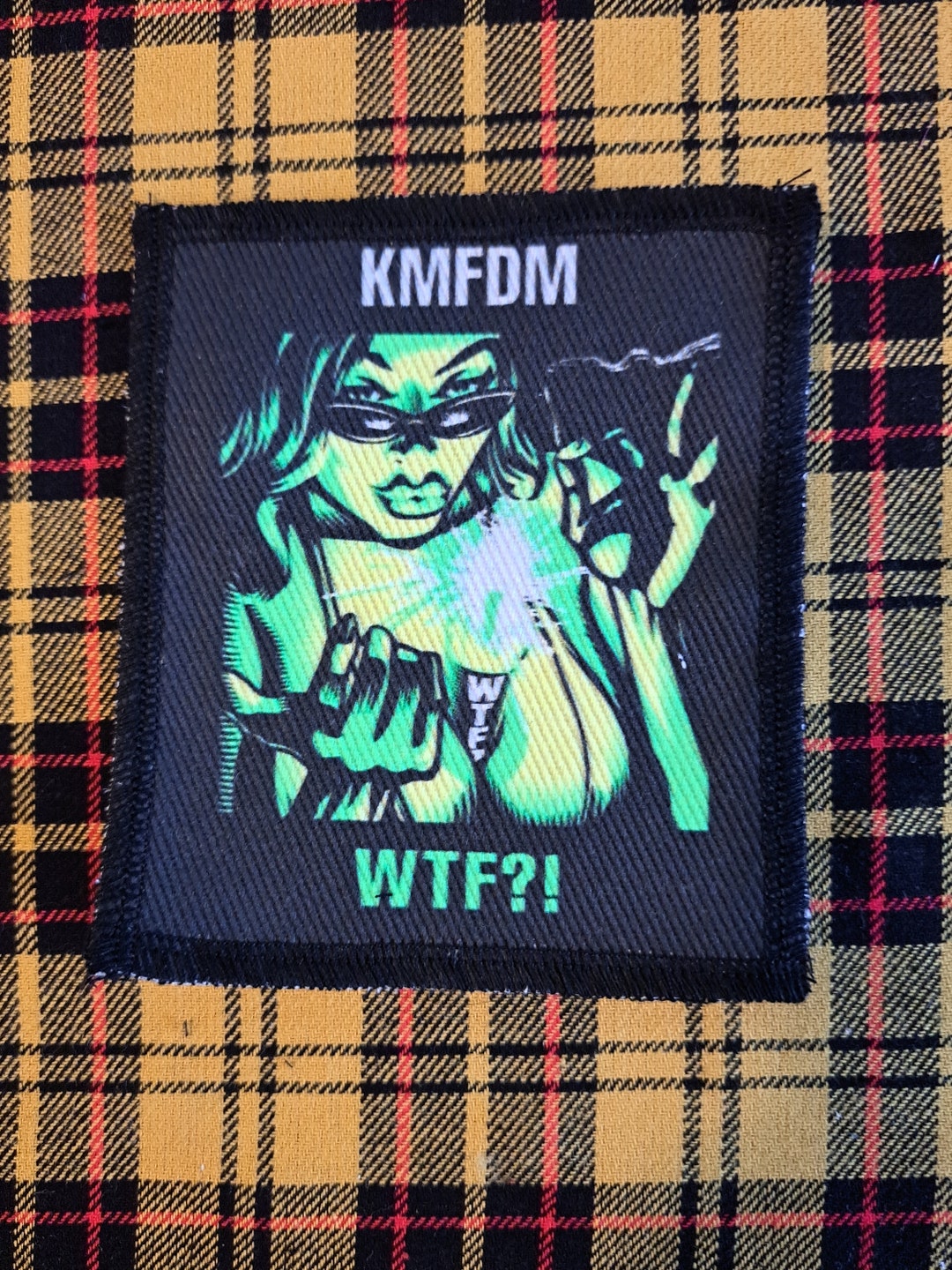 KMFDM Patch Punk Industrial - Etsy