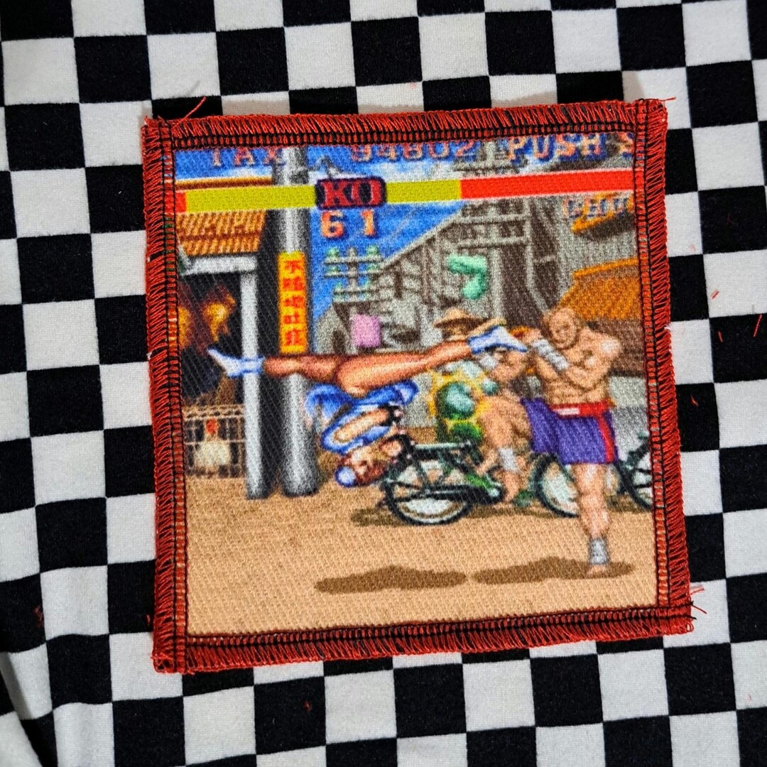 Street Fighter Patch, Game - Etsy
