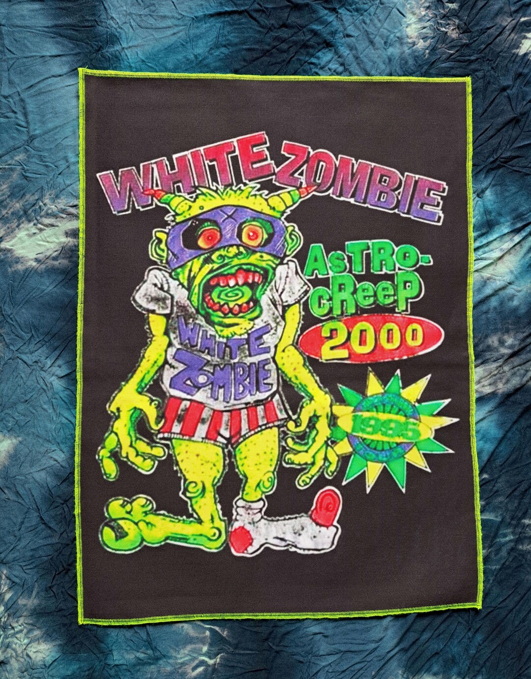 White Zombie Cloth Poster - Etsy