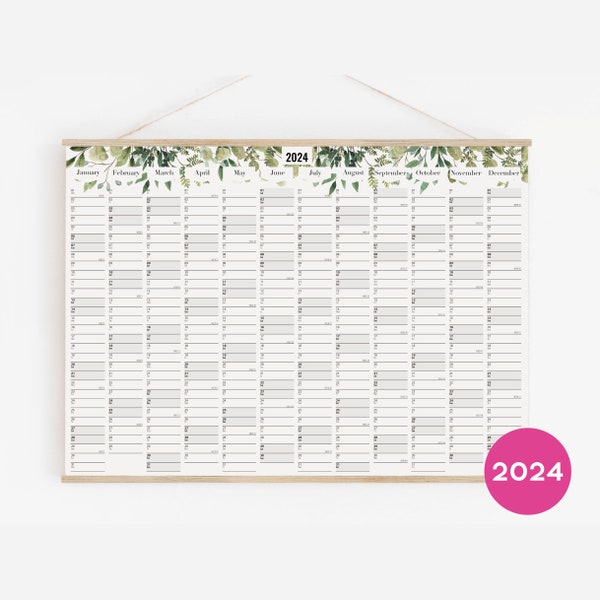 Botanical Planner - Etsy