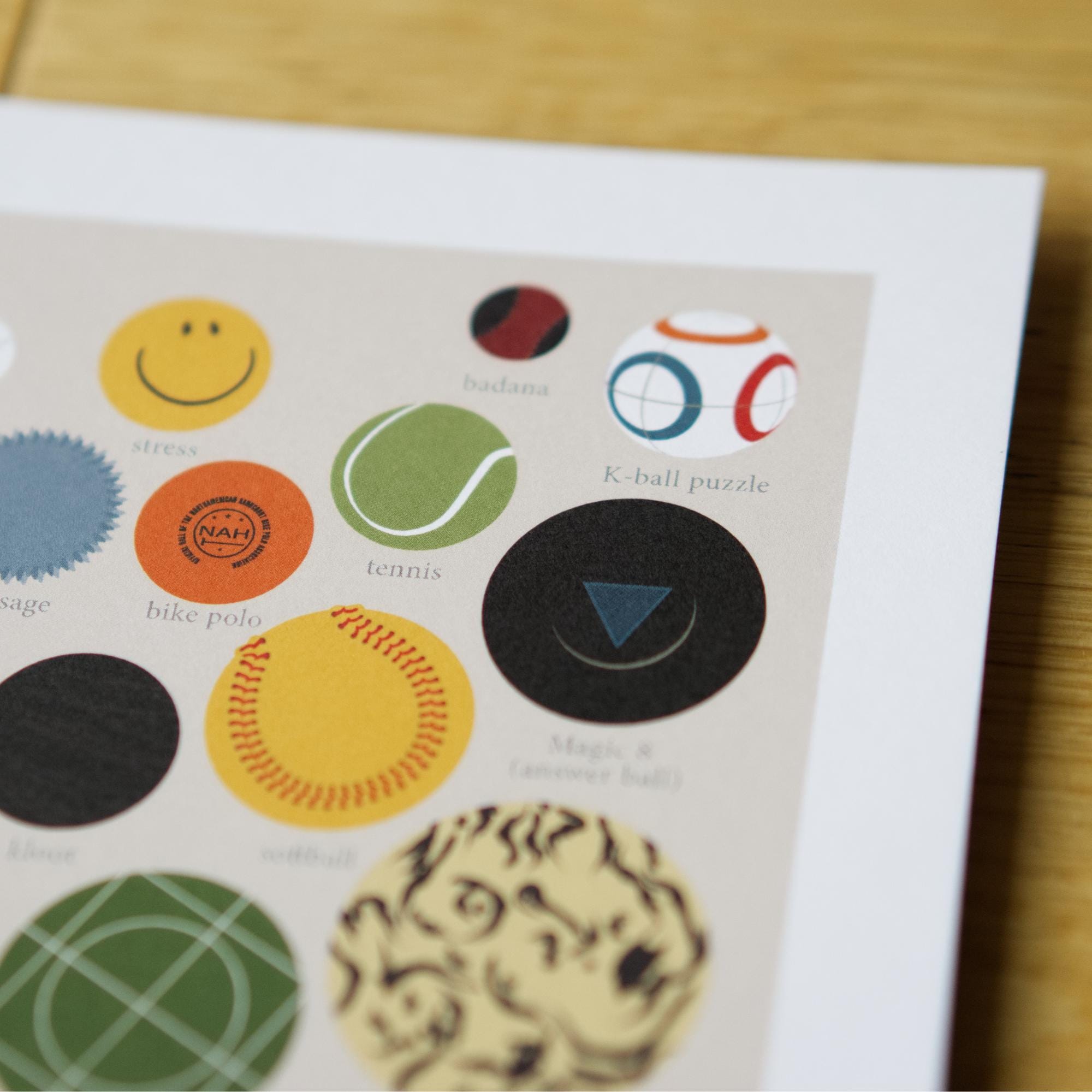 127 Most Iconic Balls Poster | Limited Edition Sports & Pop Culture Art ...