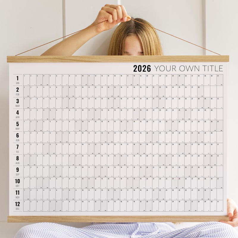 2026 Big Ass Calendar - Etsy