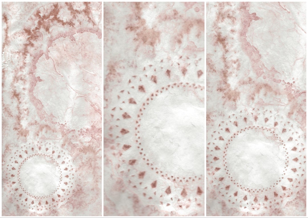 Digital - Pink Avocado Dyed Journal Pages & Ephemera Digital Kit ...