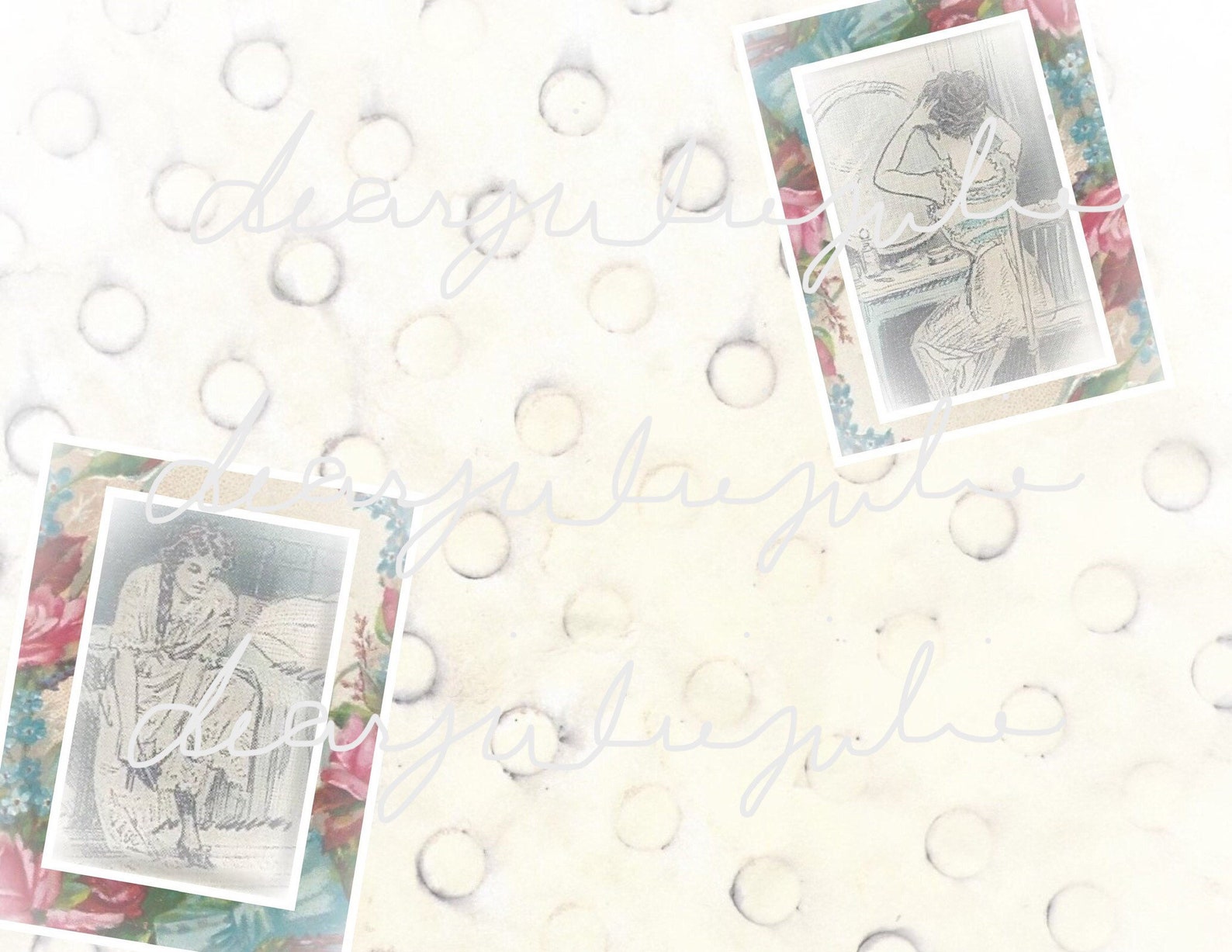 Digital A day in the Life journal pages & ephemera digital | Etsy