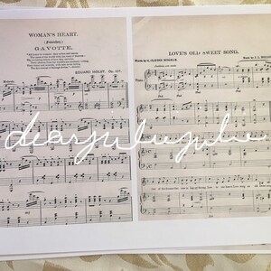 Digital - Music - Old Fashioned Love Songs Music Pages & Ehemera ...