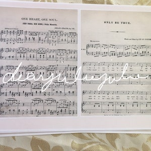 Digital - Music - Old Fashioned Love Songs Music Pages & Ehemera ...