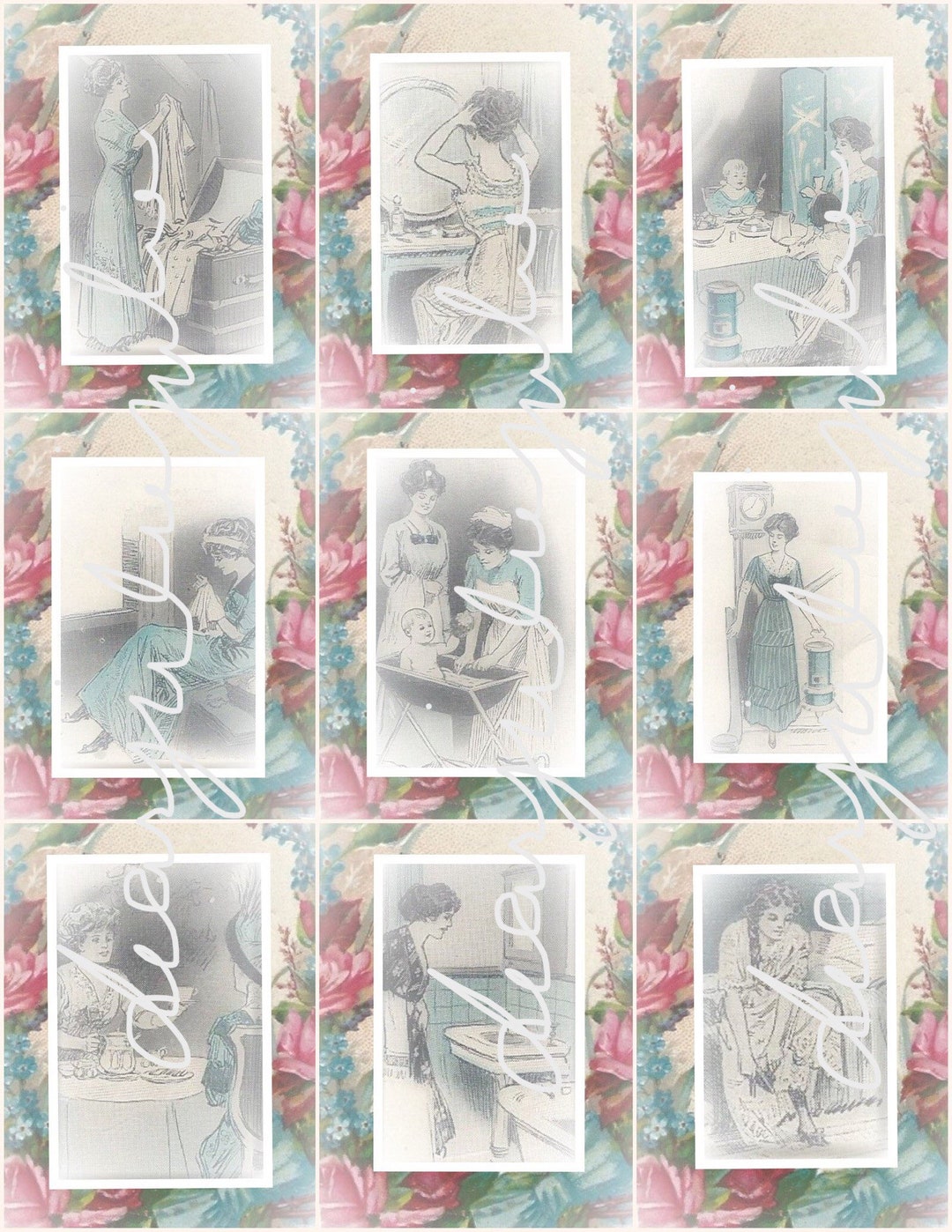 Digital- A Day in the Life Journal Pages & Ephemera Digital Kit ...