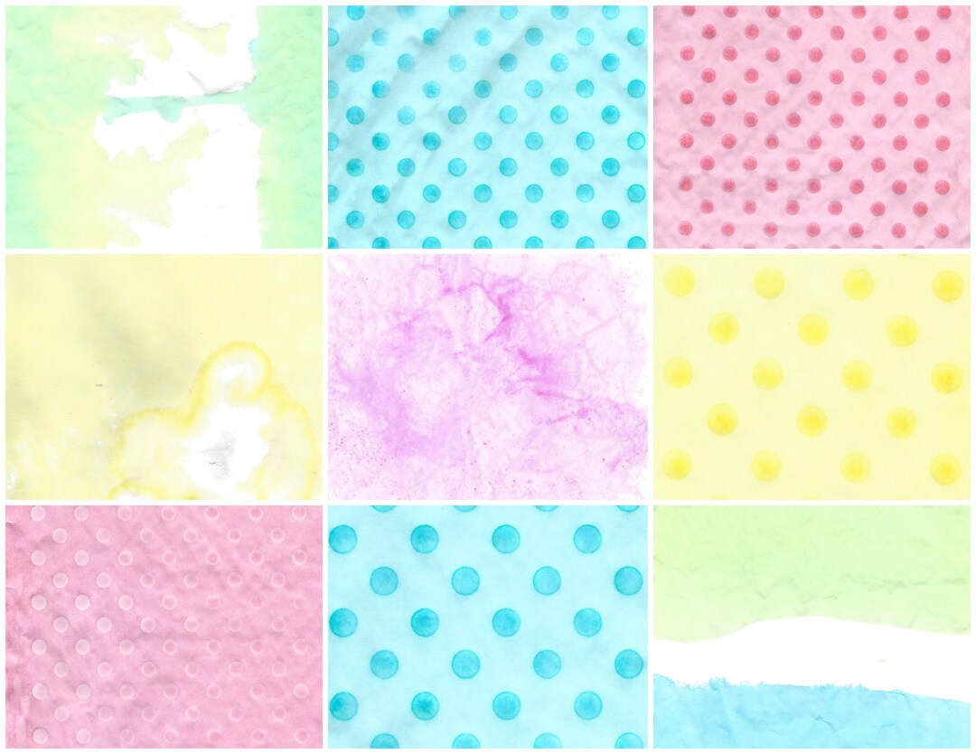 Digital - Bright Colorful Pages Journal Pages Digital Kit, Diary - Etsy
