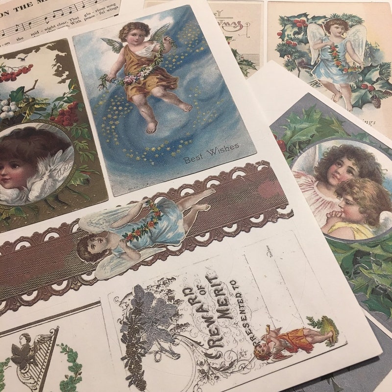 Angel Postcards - Etsy