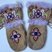 Vintage Indigenous Hand Made Beaded & Fringed Leather Mitts - Etsy
