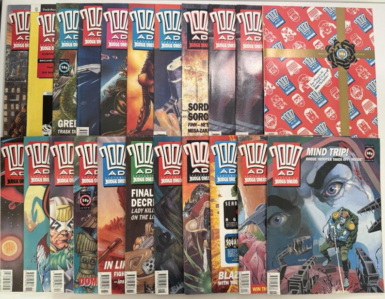 2000AD Megazines for Sale 99p Each !! Mixed Lot - You Choose the ...