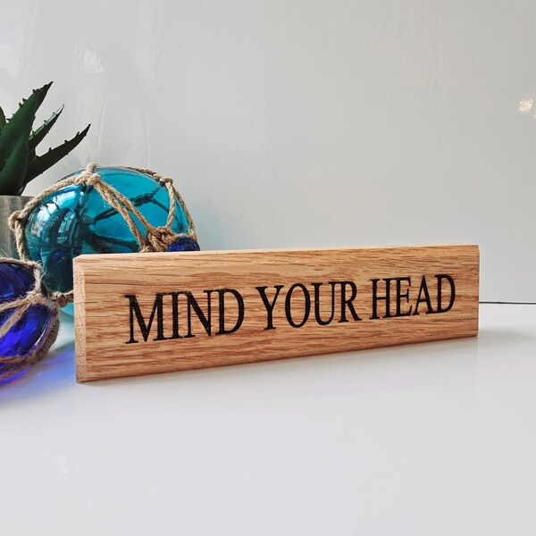 Mind Your Head Signs - Etsy UK
