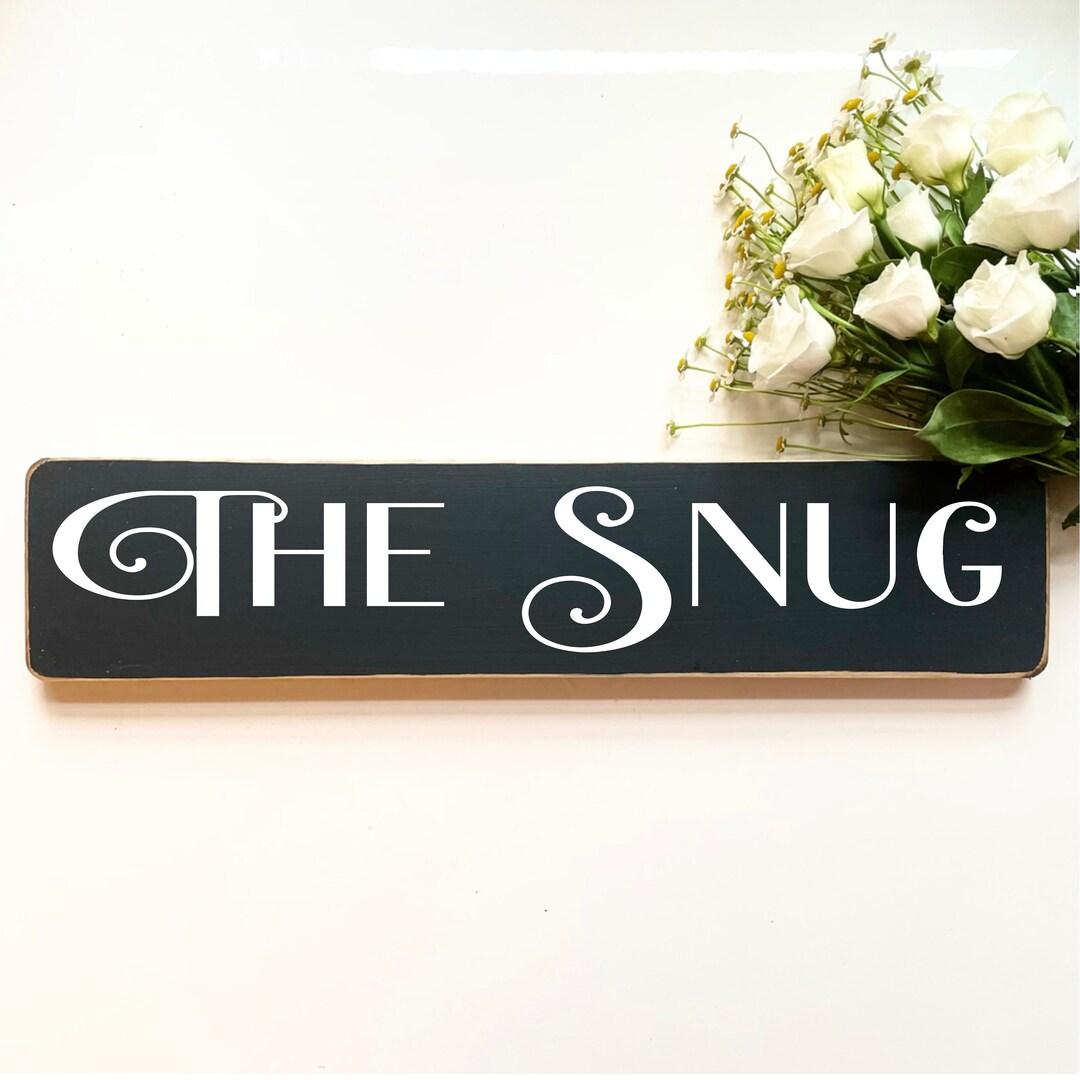 The Snug, Cosy, Beautiful Handmade Sign for Your Home Home Décor ...