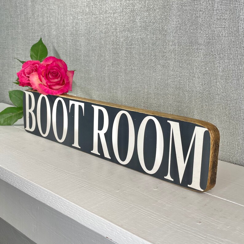 The Boot Room Sign Boot Room Muddy Shoes Off Décor Vintage | Etsy UK
