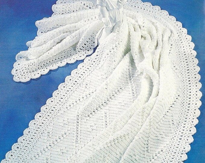 Angels Ladder Afghan Crochet Pattern P-070 Home Decor Throw - Etsy