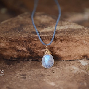 Dainty Moonstone Pendant,moonstone Necklace,birthstone June,gift Ideas ...