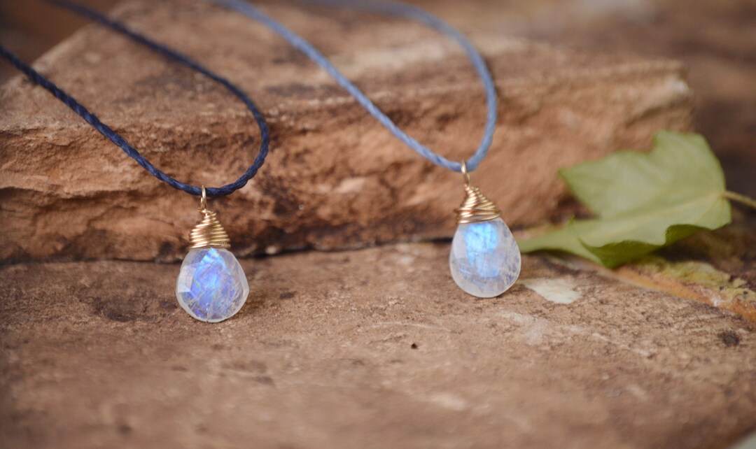 Dainty Moonstone Pendant,moonstone Necklace,birthstone June,gift Ideas ...