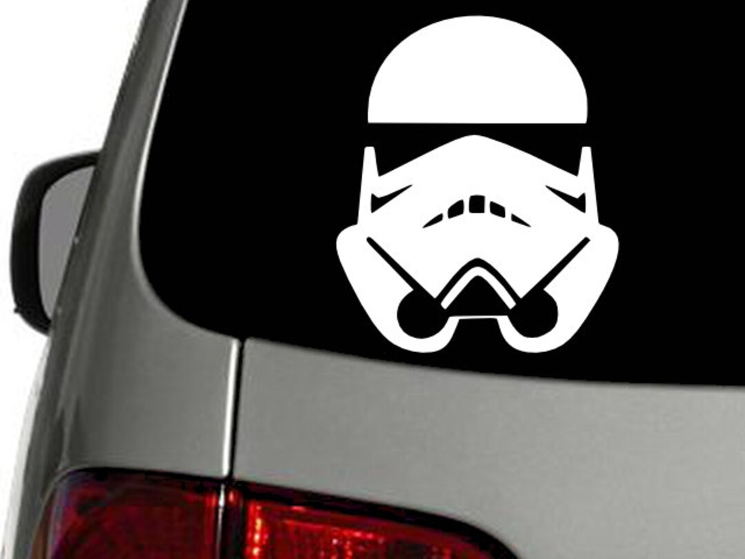 Star Wars Stormtrooper, Vinyl Decal Sticker, White, High Quality - Etsy