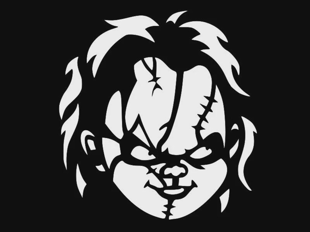 CHUCKY Child's Play Horror Vinyl Decal Car Window Wall Sticker Choose ...